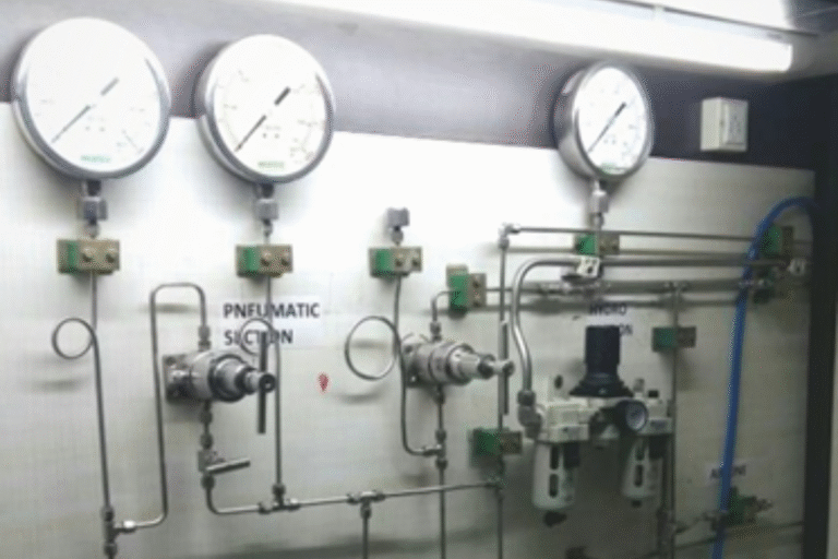 Inhouse Valve Test Bench – PROGAS Systems PVT. LTD.